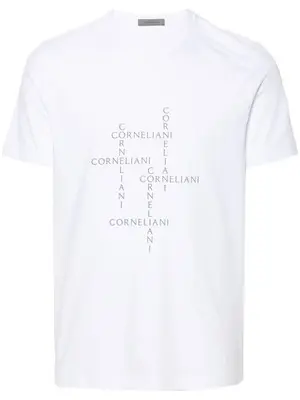 Corneliani Crew-neck Stretch-jersey T-shirt