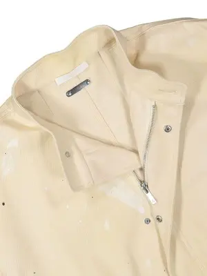 Helmut Lang Paint Splatter-effect Parka