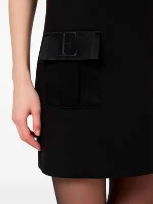 Elisabetta Franchi Pocket-detail Mini Dress