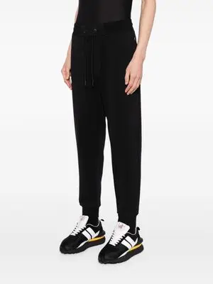 BOSS Logo-appliqué Track Pants - Black