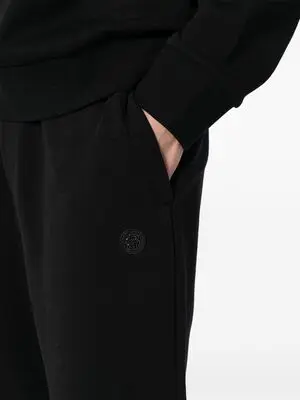 BOSS Logo-appliqué Track Pants - Black