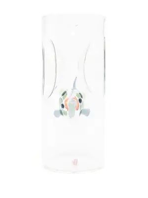 MASSIMO LUNARDON Dotfish Glass Decanter - White