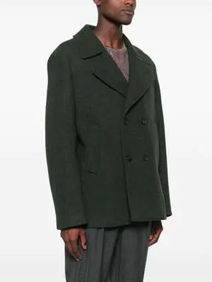 Etro Double-breasted Pea Coat
