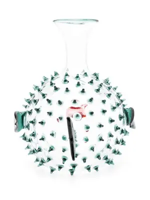 MASSIMO LUNARDON Pufferfish Glass Decanter