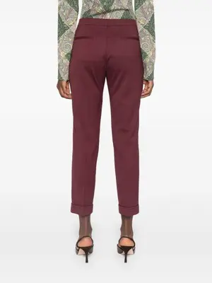 Etro Cropped Wool Trousers