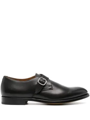 DOUCAL'S Leather Monk Shoes