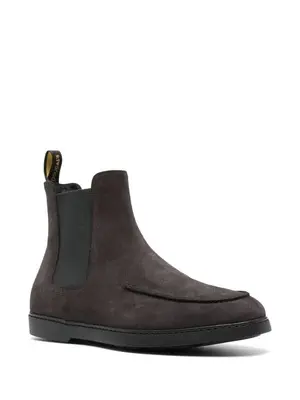 Doucal's Contrast Stitching Boots For Men