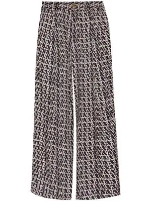 AERON Wellen Monogram-print Trousers