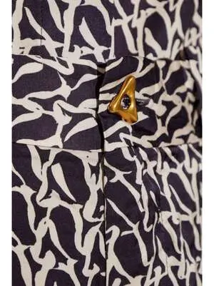 AERON Wellen Monogram-print Trousers