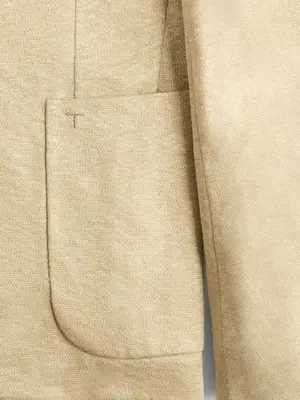 TOD'S Single-breasted Linen Blazer
