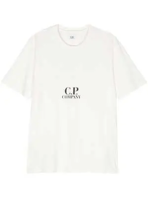 C.P. COMPANY Logo-print Cotton T-shirt