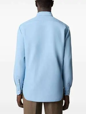 TOD'S Embroidered-logo Shirt