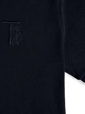 TOD'S Polo Shirt In Piquet - Blue