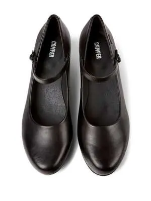 Camper Helena Leather Pumps - Black