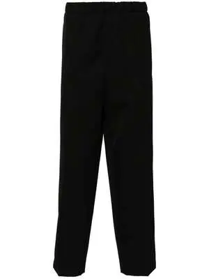 JIL SANDER Tapered Trousers - Black