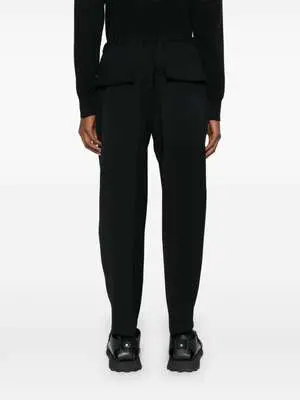 JIL SANDER Tapered Trousers - Black