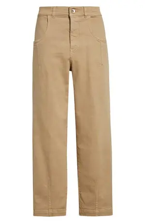 Eleventy Straight Leg Jeans - 04 Camel