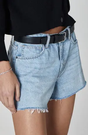 UNPUBLISHED Laine Boyfriend Denim Cutoff Shorts