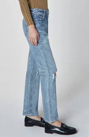 UNPUBLISHED Willa Ripped Straight Leg Jeans
