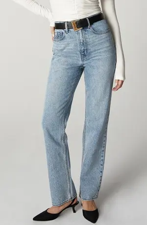 UNPUBLISHED Rae Nostalgia Straight Leg Jeans - Medium Blue