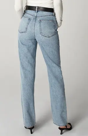 UNPUBLISHED Rae Nostalgia Straight Leg Jeans - Medium Blue