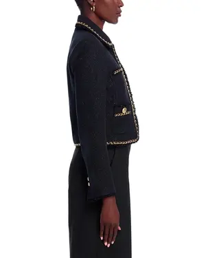 Generation Love Chain Trim Tweed Jacket