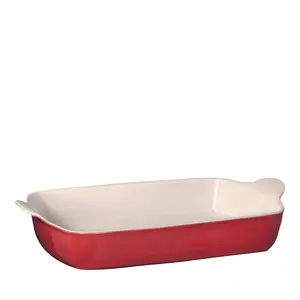 EMILE HENRY Extra Large Rectangular Baker Rouge