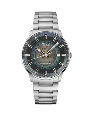 MIDO Commander Gradient Watch - Gray/silver