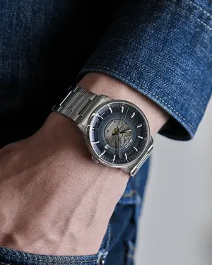 MIDO Commander Gradient Watch - Gray/silver