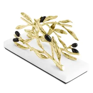 Michael Aram Olive Branch Vertical Napkin Holder