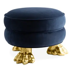 Michael Aram Claw Ottoman - Navy