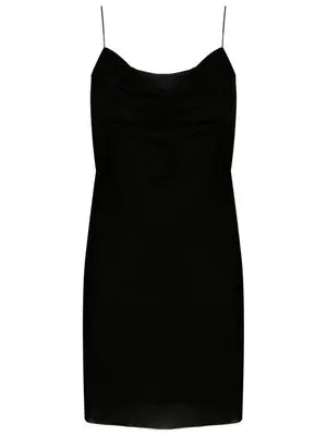 DION LEE Corset-style Velvet Minidress