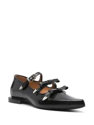 Toga Buckled Ballet Flats