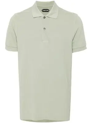 TOM FORD Logo-embroidered Polo Shirt