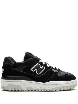 NEW BALANCE 550 Suede Sneakers - Black