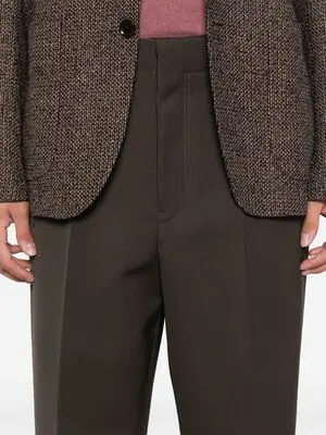 Zegna Wool Tapered Pants