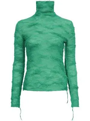 MAISON MARGIELA Semi-sheer Roll-neck Jumper