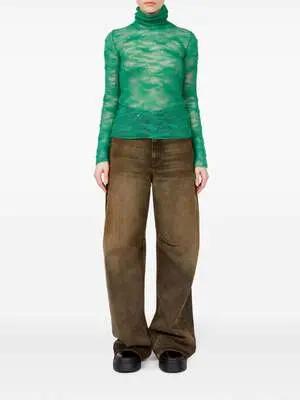 MAISON MARGIELA Semi-sheer Roll-neck Jumper