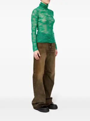 MAISON MARGIELA Semi-sheer Roll-neck Jumper