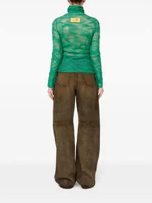 MAISON MARGIELA Semi-sheer Roll-neck Jumper