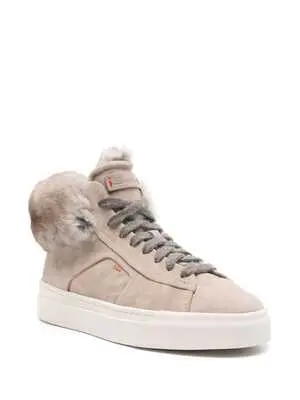 Santoni Logo-patch Sneakers
