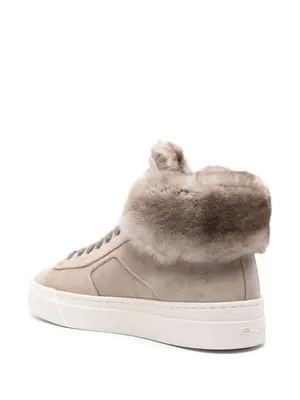 Santoni Logo-patch Sneakers
