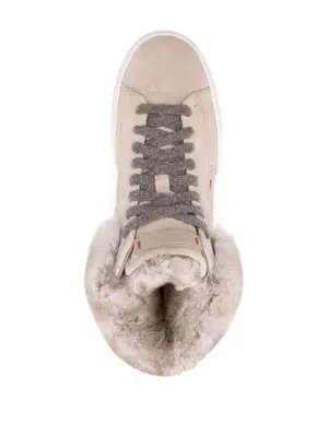 Santoni Logo-patch Sneakers