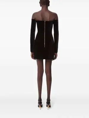 Nina Ricci Off-shoulder Mini Dress