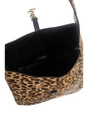 Saint Laurent Le 5 À 7 Shoulder Bag - Neutrals