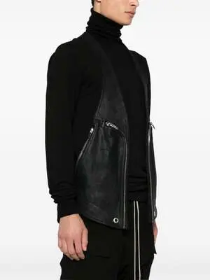 Rick Owens Bauhaus Lambskin Vest