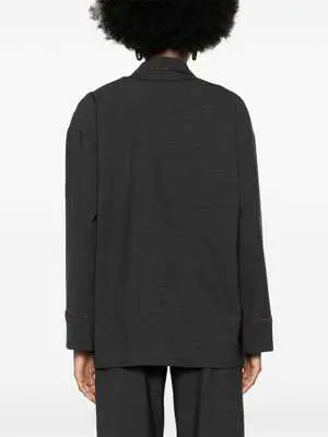 Fabiana Filippi Bead-trim Oversized Shirt