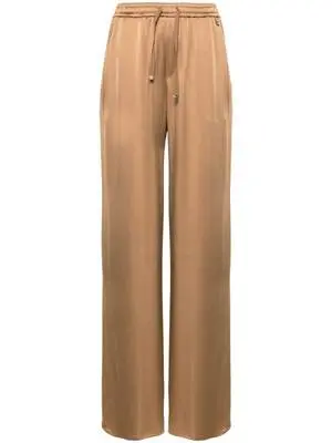 Herno Crepe Trousers - Brown