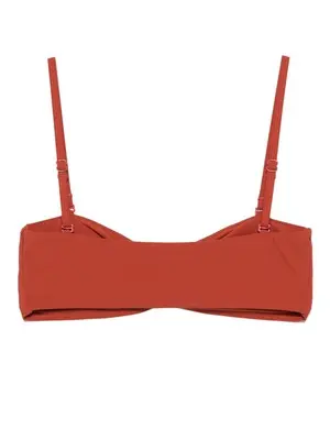 Christopher Esber Ruched Bandeau Bikini Top
