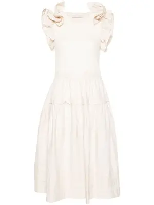 Ulla Johnson Round Neck Day Dresses